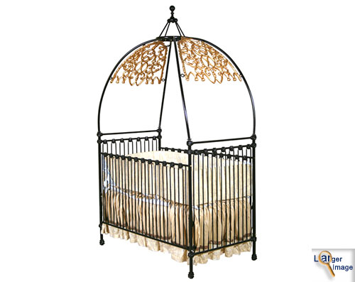 IRON CRIBS, The American Iron Bed Co, Gothic Iron Crib